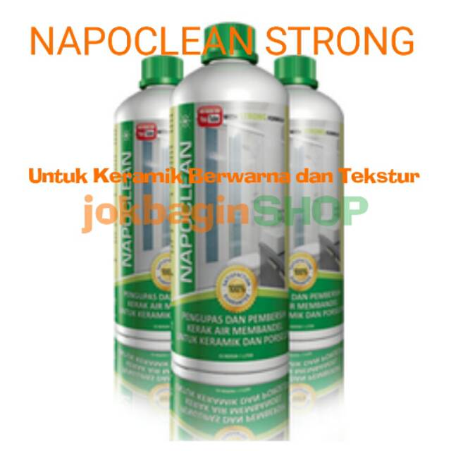 Jual Napoclean Hijau lebih Soft Rekomendasi untuk Keramik Bewarna atau ...