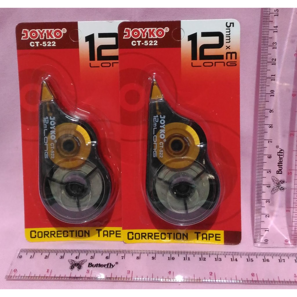 Jual Tipe X Kertas Correction Tape Joyko CT 522 12m Bagus Murah READY ...