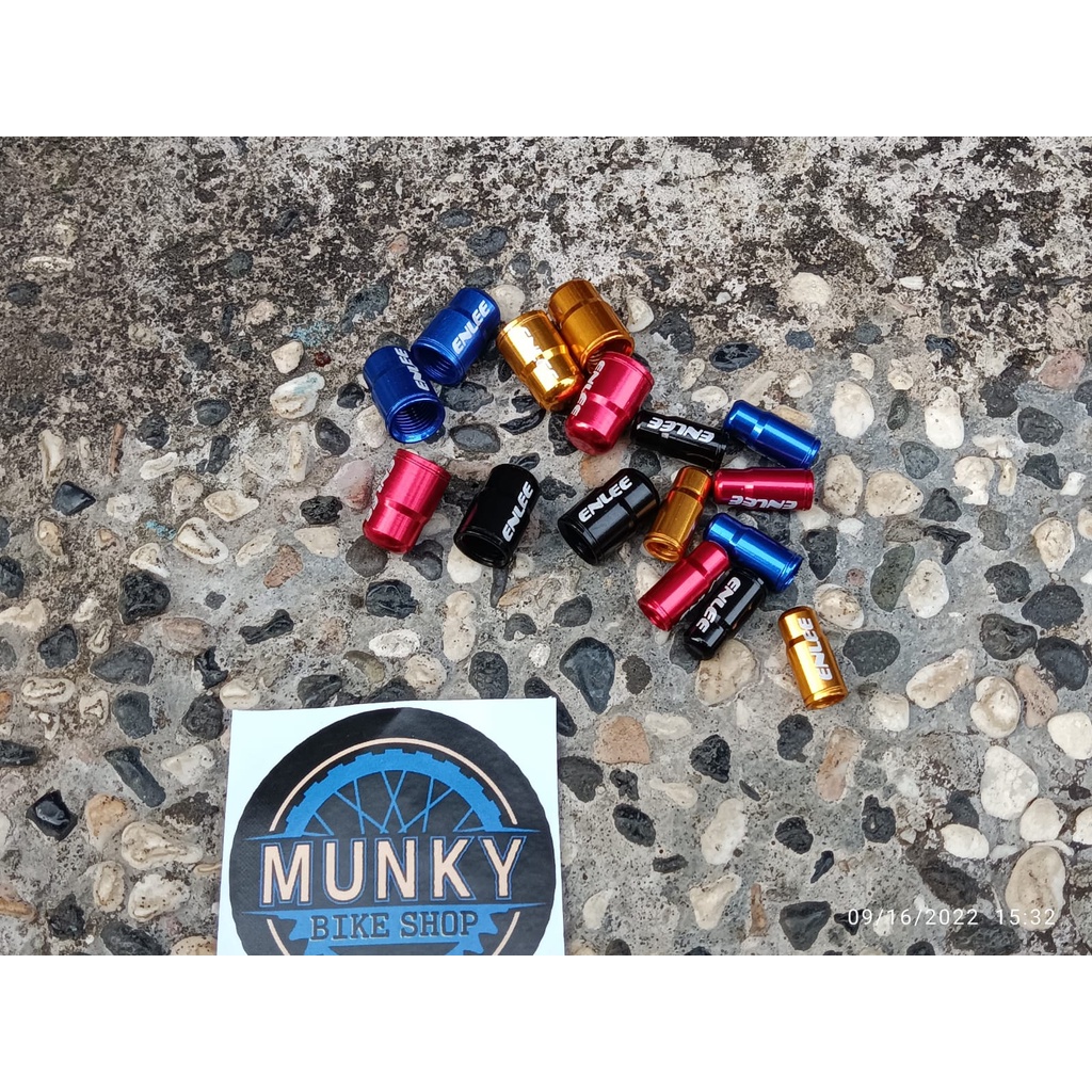 Jual Enlee Tutup cop cover pentil kecil besar presta scrader valve ...