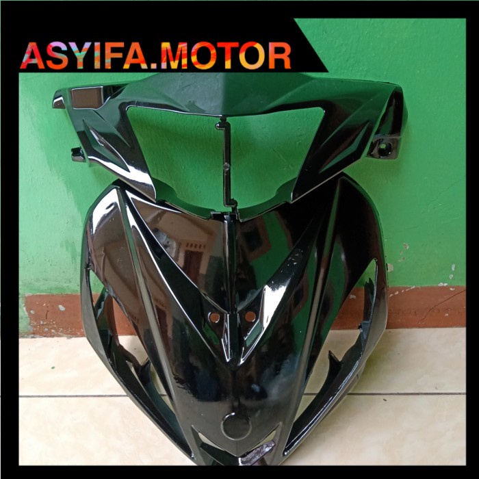 Jual Tameng body depan plus batok depan Jupiter MX lama hitam | Shopee ...