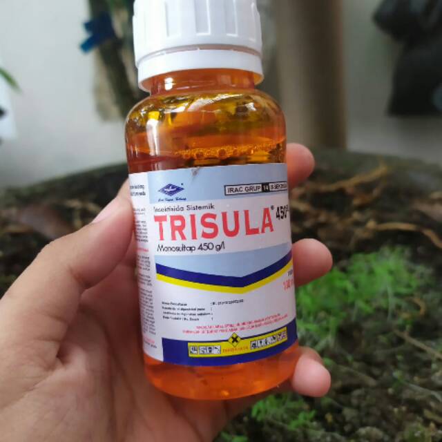 Jual Insektisida Pestisida Sistemik Trisula 100 ml ASLI Mengatasi Ulat ...
