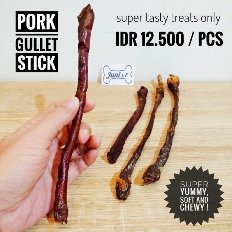 Jual Pork Gullet Stick/Pork Stick/Pork Esophagus Stick/Pork Meat Dog ...