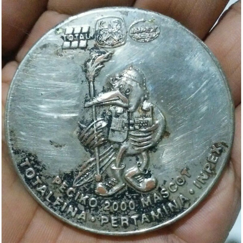 Jual Medali Pertamina Peciko 2000 Mascoot | Shopee Indonesia