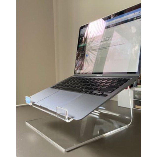 Jual stand laptop akrilik tebal 5mm | Shopee Indonesia
