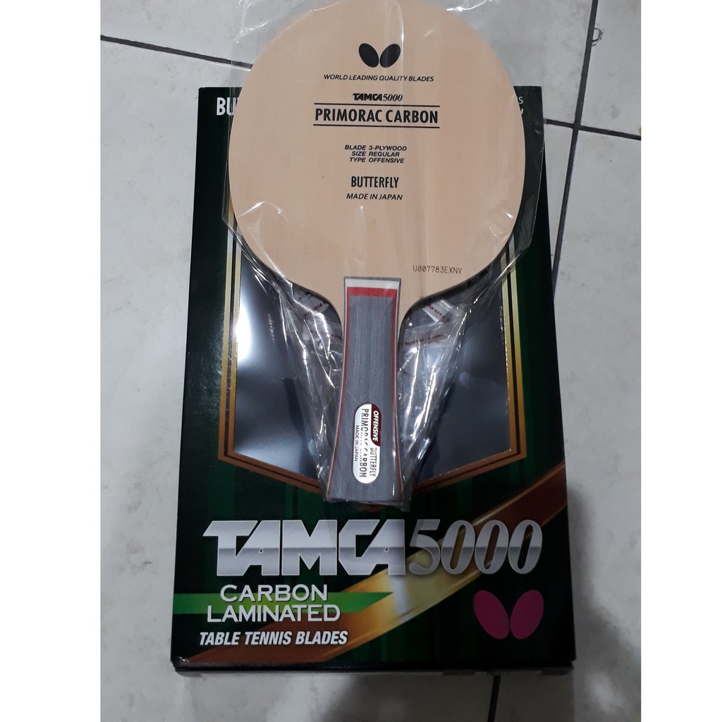 Jual Kayu Blade Bet Bed Tenis Meja Pingpong Butterfly Primorac Carbon | Shopee Indonesia