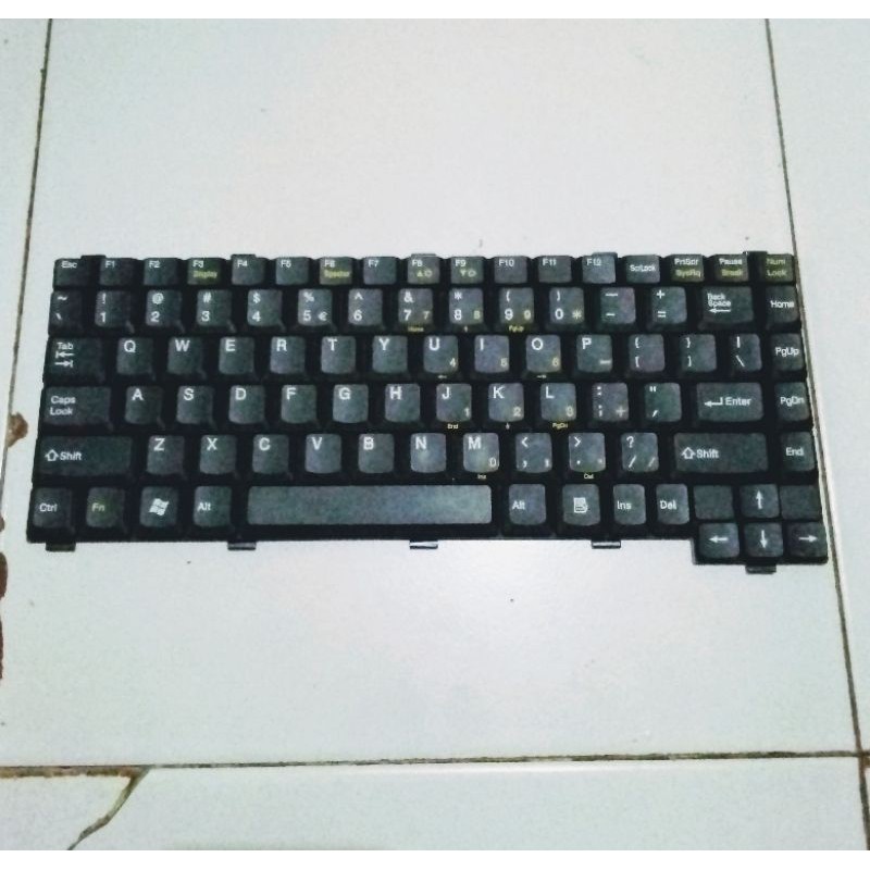 Jual Keyboard NEC Versa E660 M320 M340 P520 Black 99.N5882.001 | Shopee ...