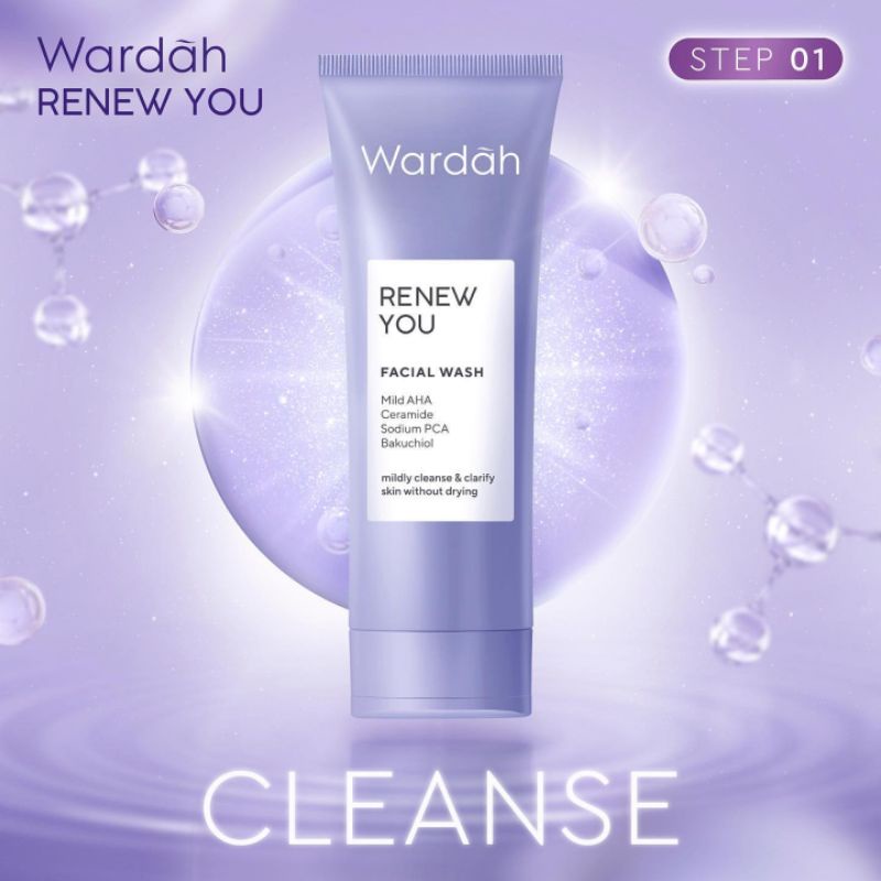 Jual Wardah Renew You facial wash | sabun muka renew you | Face wash ...