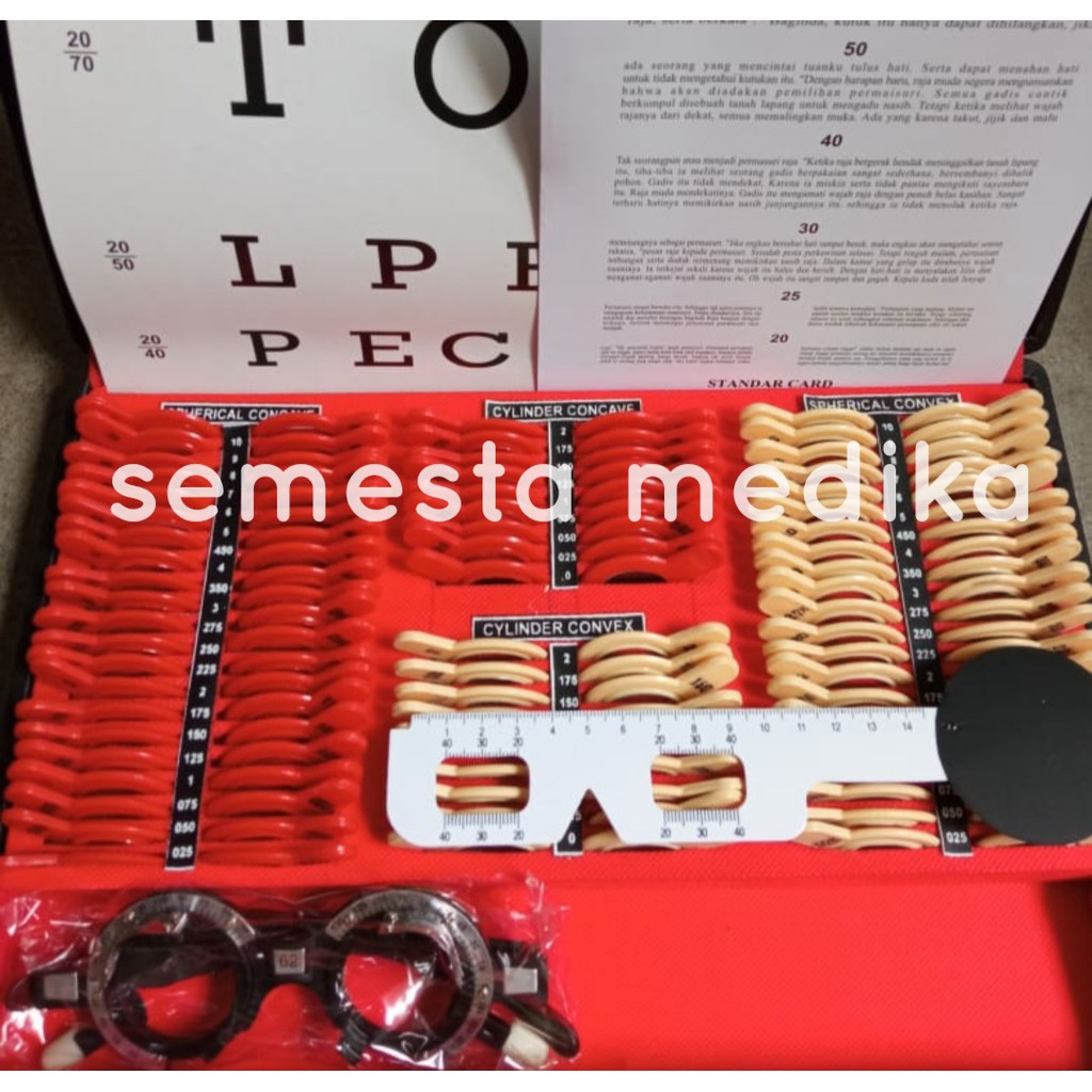 Jual TRIAL LENS SET ALAT PERIKSA MATA | Shopee Indonesia