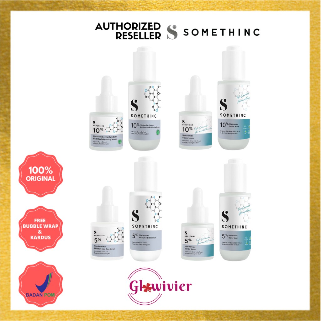 Jual SOMETHINC 5% / 10% Niacinamide + Moisture Sabi Beet Serum ...