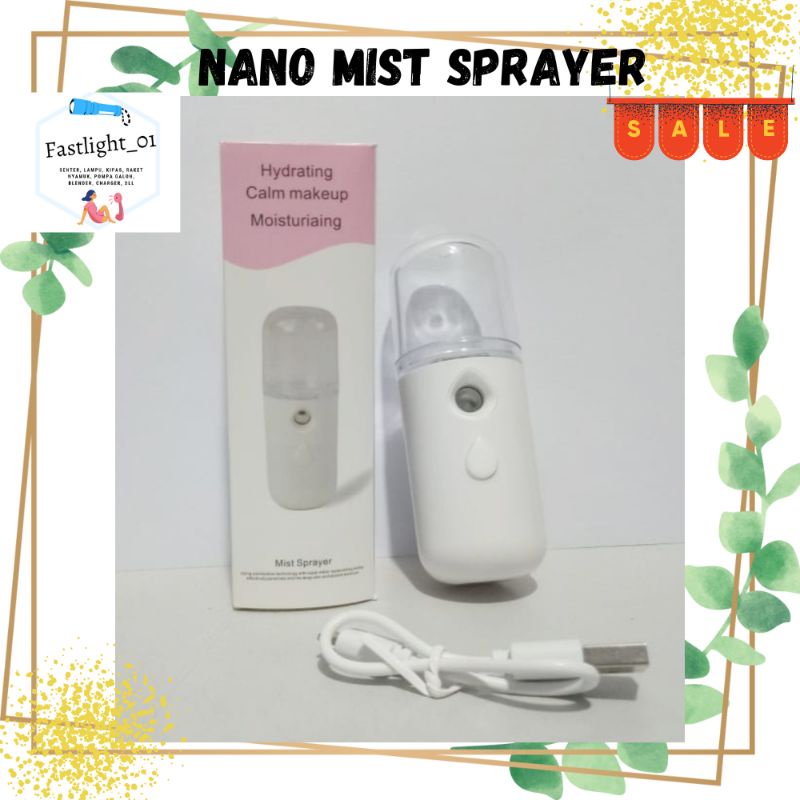 Jual Nano Mist Sprayer Mini Perawatan Wajah MX 801 | Shopee Indonesia