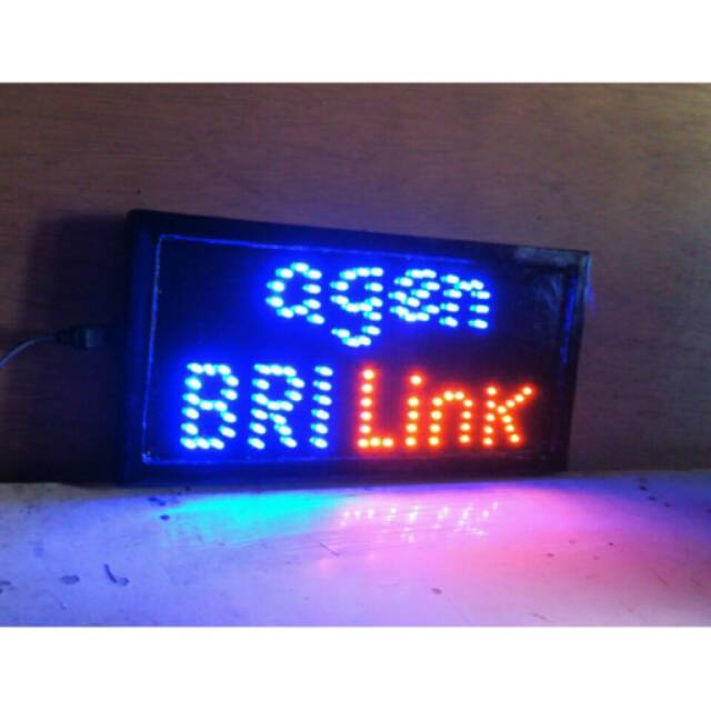Jual Led sign / tulisan lampu led agen brilink | Shopee Indonesia