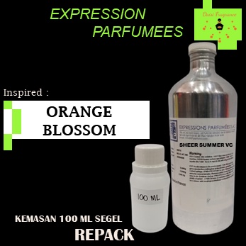 Jual BIBIT PARFUM MURNI EXPRESSION PARFUMEES ORANGE BLOSSOM 100ml ...