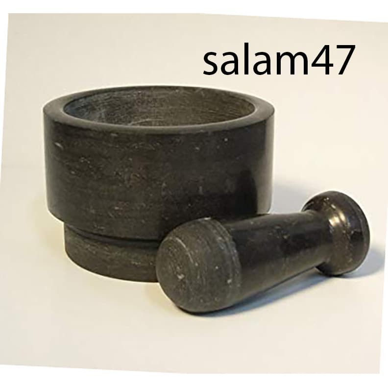 Jual ADELSTEN 2 in 1 Mortar and pestel Cobek dan Ulekan ALAT TUMBUK ...