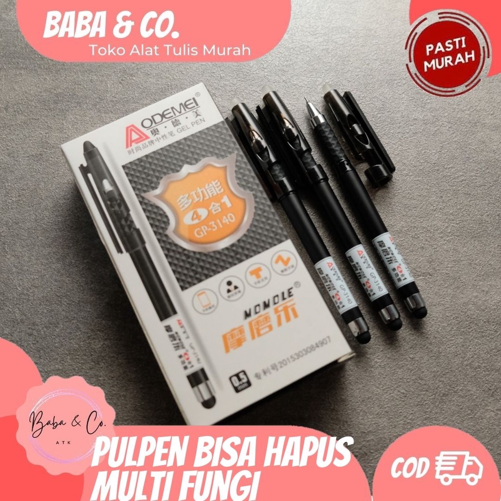 Jual PULPEN HAPUS ODEMEI MULTIFUNGSI 4 IN 1 BISA HAPUS PEN ODEMEI MULTI ...