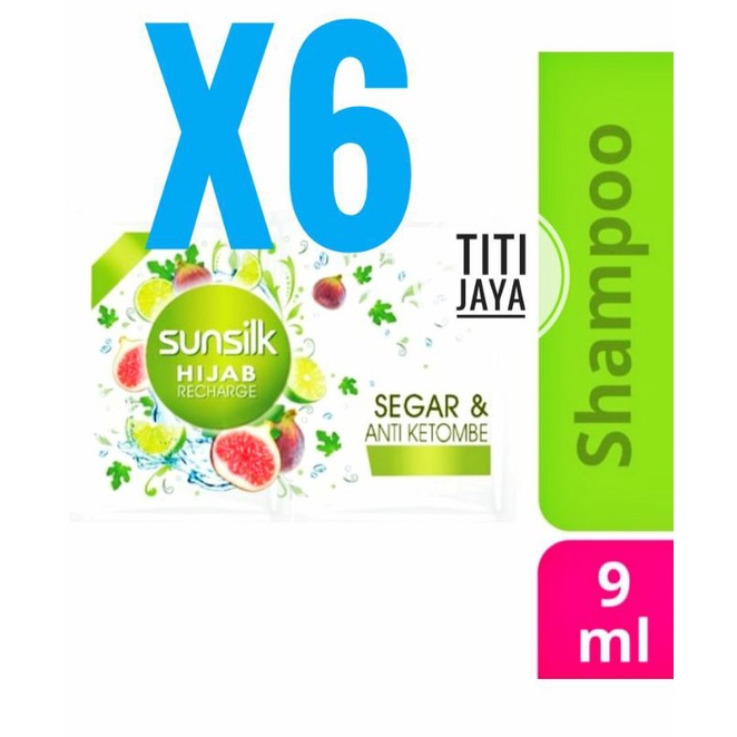 Jual SAMPO CONDITIONER SUNSILK SACHET HIJAB RENTENG HITAM BERKILAU ...
