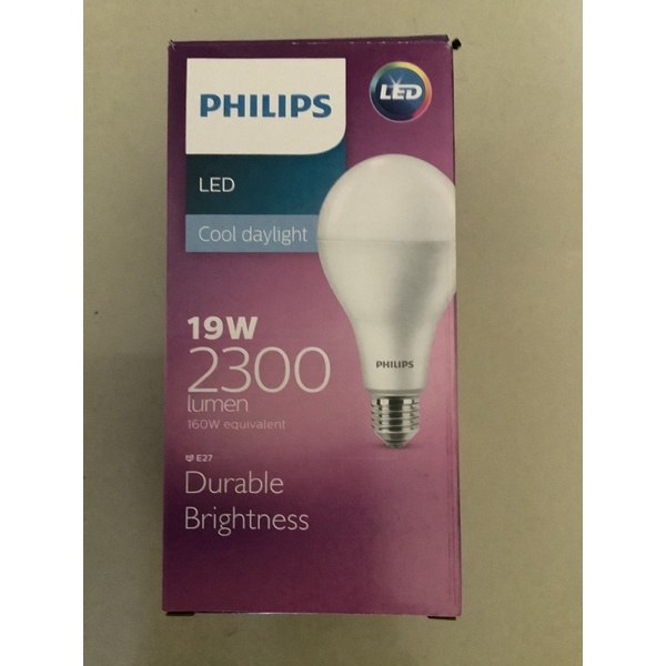 Jual Phillips Philips Led Cool Daylight 19W, 2300 lumen 160W equivalent ...