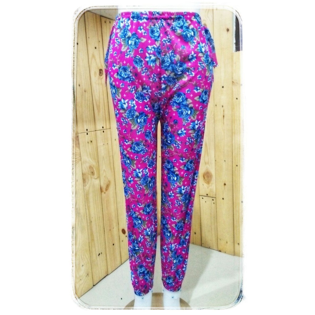 Jual celamis leging motif, celana dalaman gamis legging bunga, celana ...