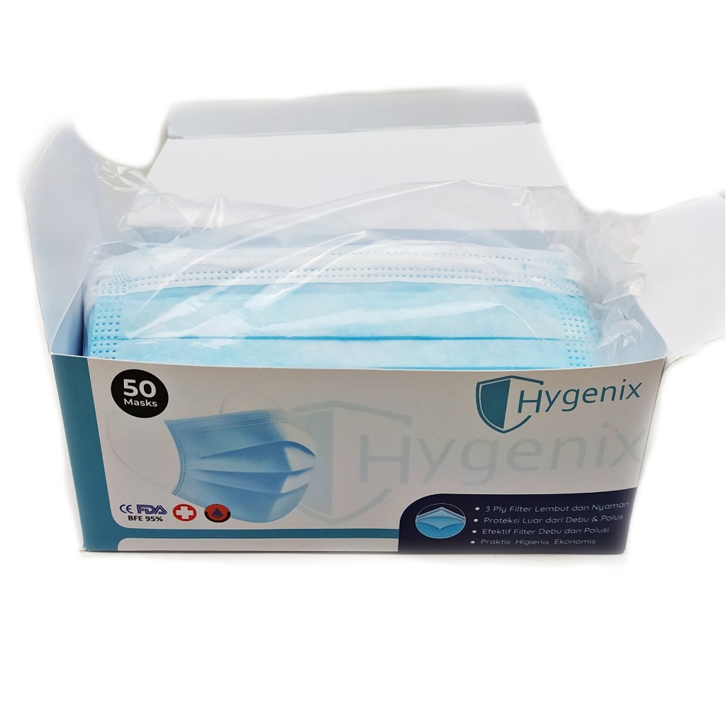 Jual Masker Kesehatan 3ply Earloop Cantol Kuping Masker Berkendara ...
