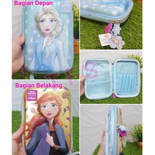 Jual KOTAK PENSIL HARDCASE HARDTOP SMIGGLE FROZEN 2 ELSA ANNA TIMBUL ...