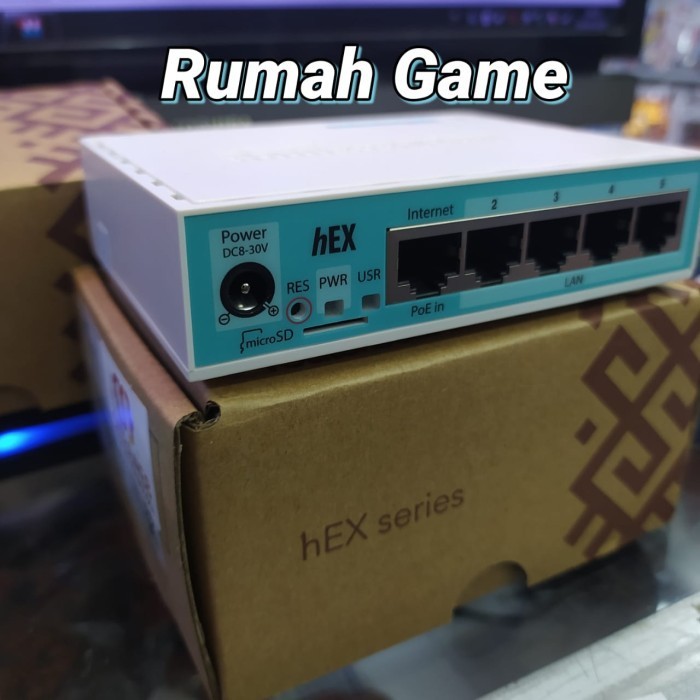 Jual MIKROTIK RB750Gr3 (hEX)/ ROUTER MIKROTIK RB750 GR3 HEX/ RB 750GR3 ...