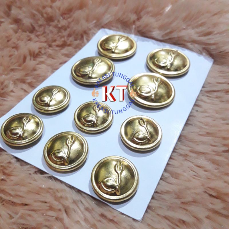 Jual RB kancing pdu pramuka/kancing baju tunas kelapa | Shopee Indonesia