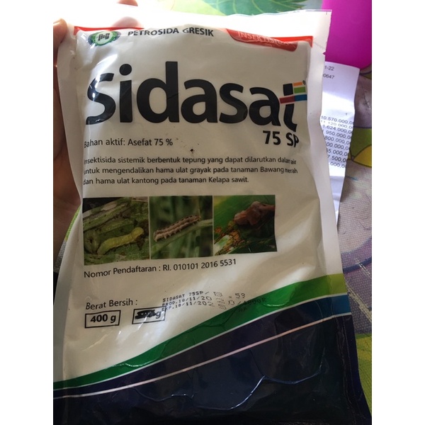 Jual insektisida sidasat asefat 75% ukuran 1 kg | Shopee Indonesia