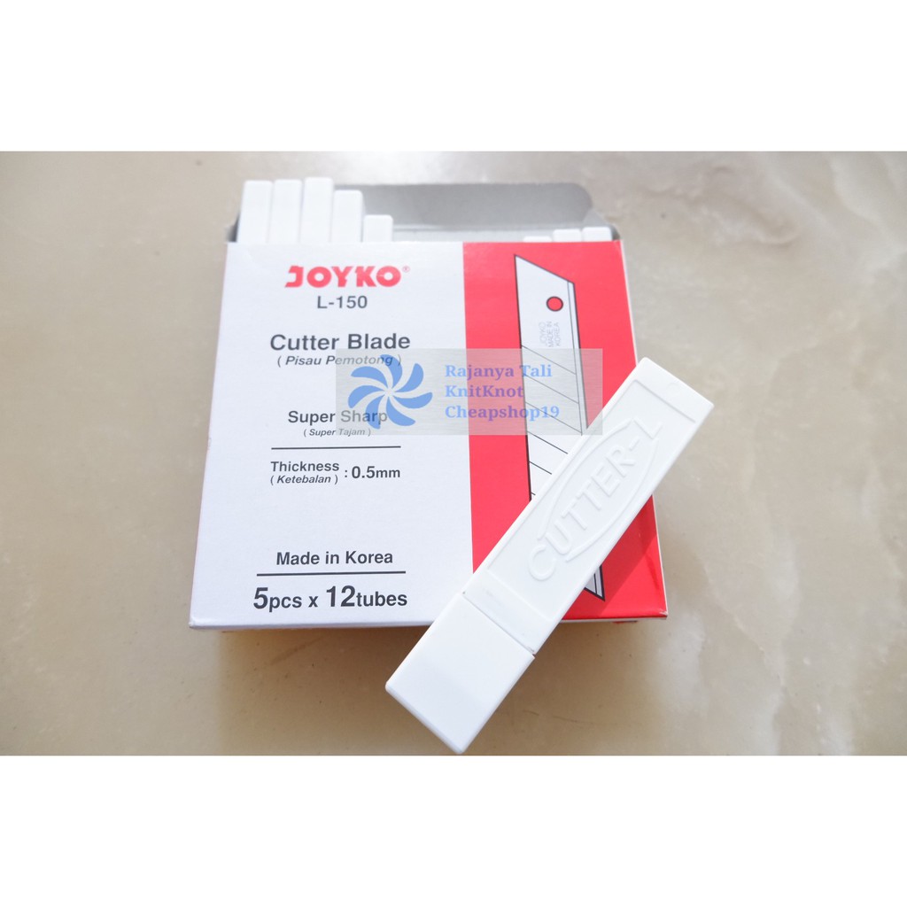 Jual Refill Cutter / Cutter Blade/ Isi Cutter karter besar L150 JOYKO ...