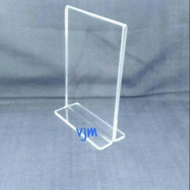 Jual Acrylic Standing POP T15xL10,5cm | Shopee Indonesia
