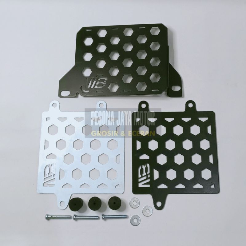 Jual Cover Radiator Plat tebal 3mm Nmax,Nmax New 2020,Aerox,Lexi,Vario ...