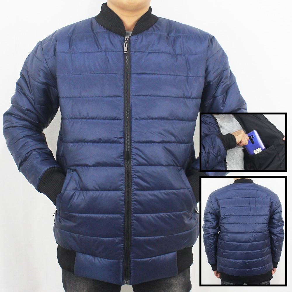 Jual JAKET BOMBER PUFFER TEBAL PRIA - JAKET WINTER - JAKET PARASUT ... Jual JAKET BOMBER PUFFER TEBAL PRIA - JAKET WINTER - JAKET PARASUT ...