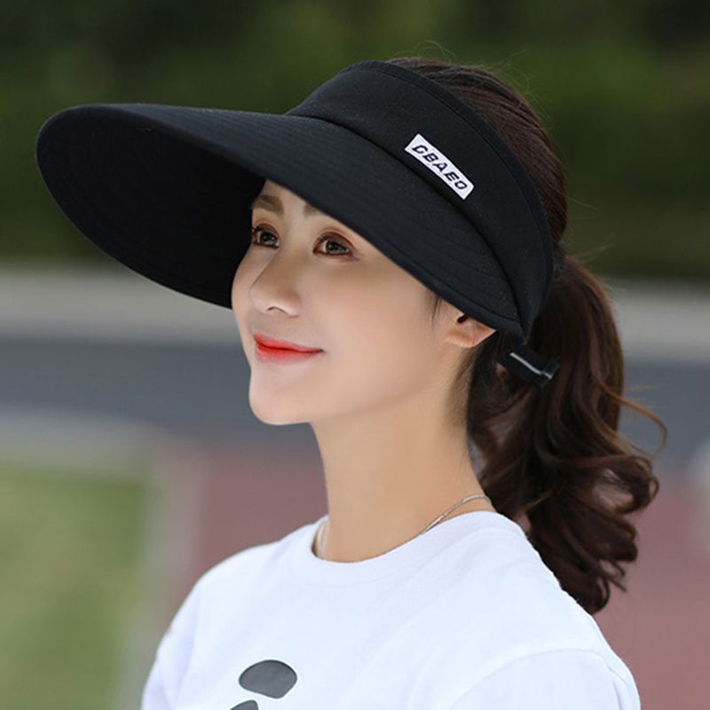 Jual Topi Visor Lipat Wanita Casual Import Untuk Pantai Topi Golf ...