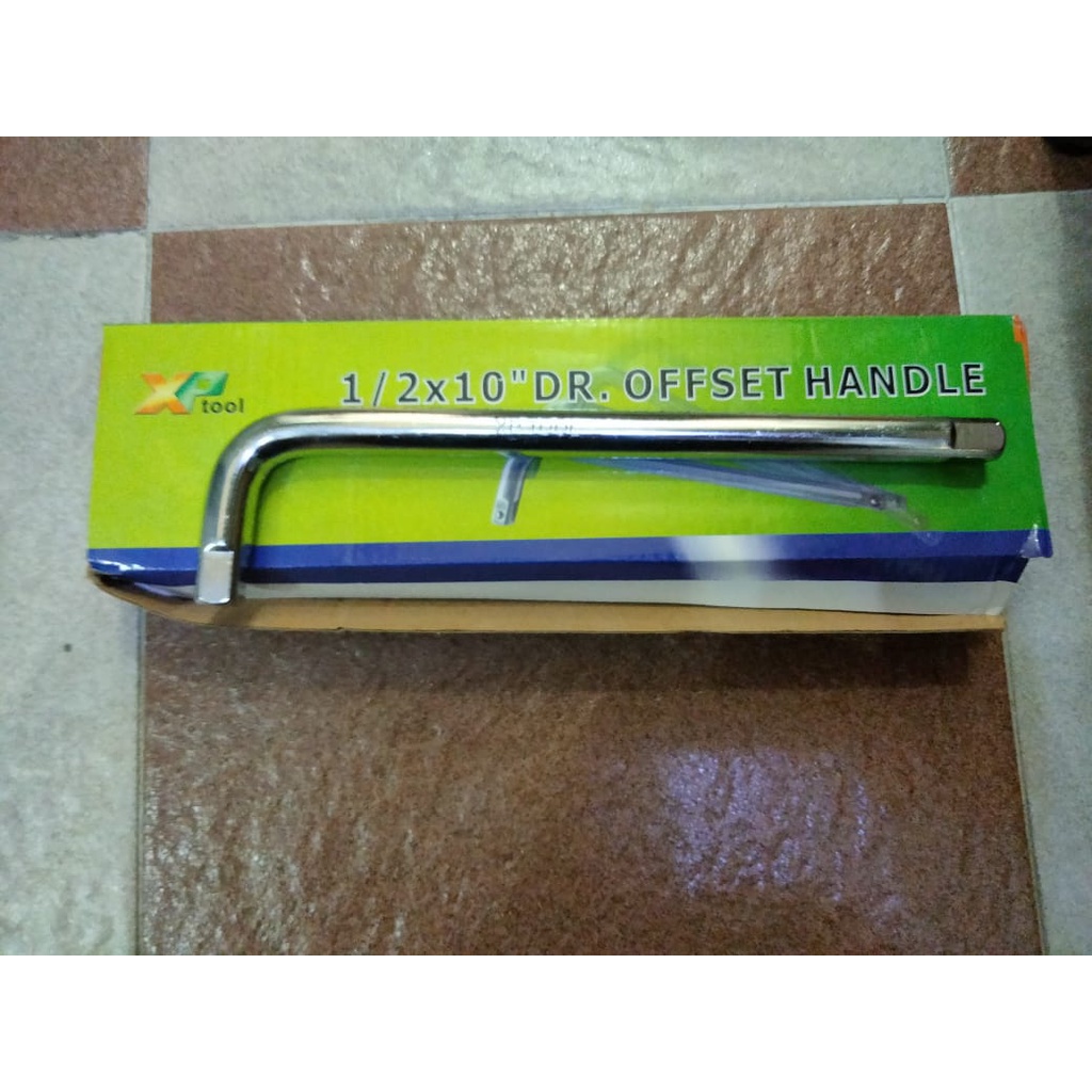 Jual XP TOOL / MIWARI offset handle 1/2 X 10 INCH gagang sock Gagang ...