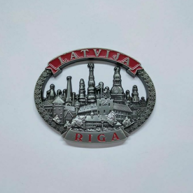 Jual Souvenir magnet kulkas Riga oleh oleh negara Latvia Eropa | Shopee ...