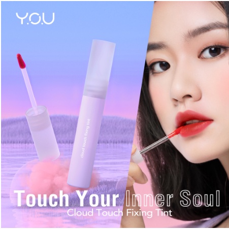 Jual YOU Cloud Touch Fixing Lip Tint | Shopee Indonesia