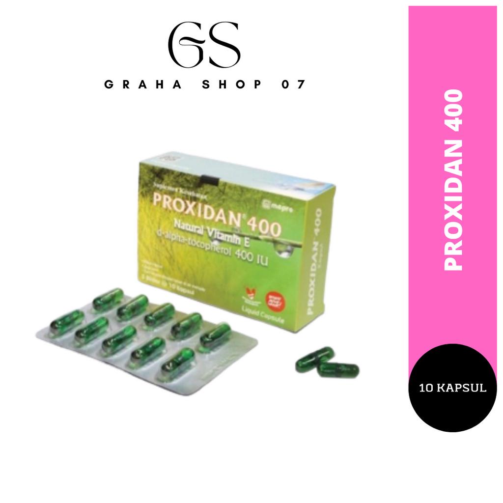 Jual Proxidan 400 Strip 10 Kapsul / Vitamin E 400 IU | Shopee Indonesia