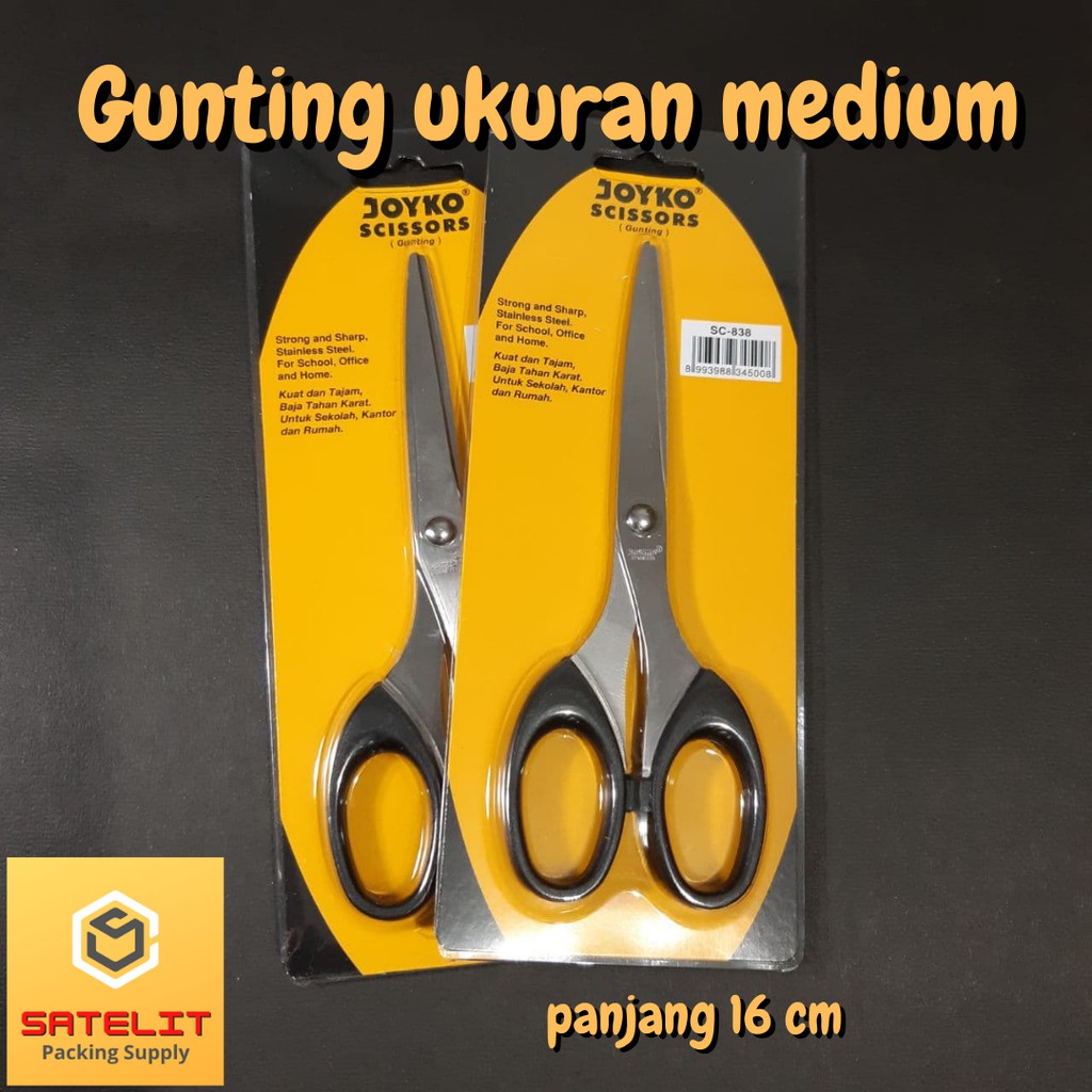 Jual GUNTING KERTAS SEDANG JOYKO SC 838 | Shopee Indonesia