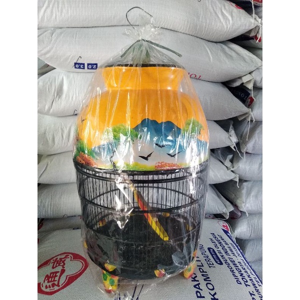 Jual kandang burung perkutut kerang/barong | Shopee Indonesia