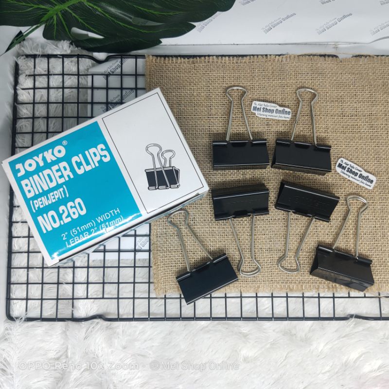Jual Binder Clips no.260 Klip Binder / Binder Clip / Klip Kertas ...