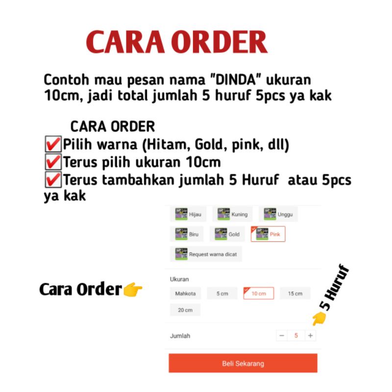 Jual huruf kayu timbul/ nama dari kayu/hiasan dinding/huruf kayu costom ...