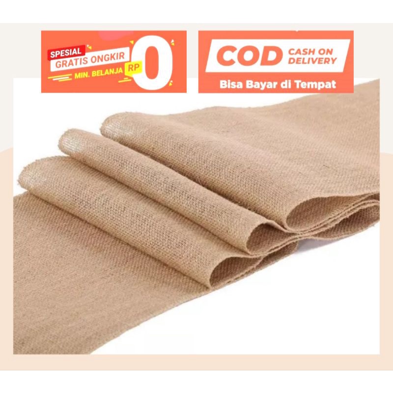 Jual Kain Goni Impor Baru / Kain Burlap/ Kain Jute / Kain Goni Alas ...