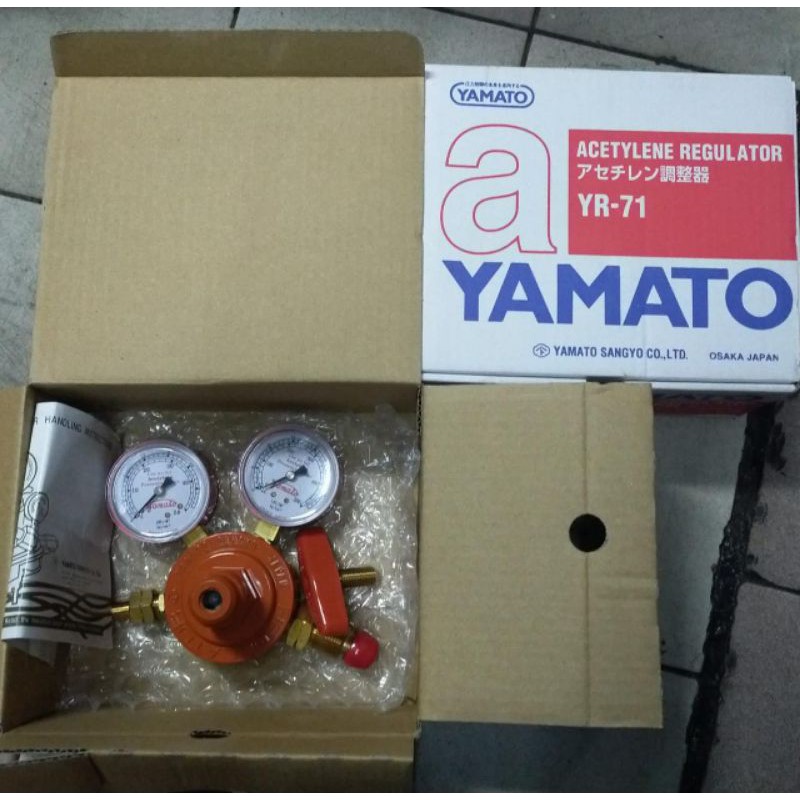 Jual Regulator ACETYLENE Yamato YR-71 original | Shopee Indonesia