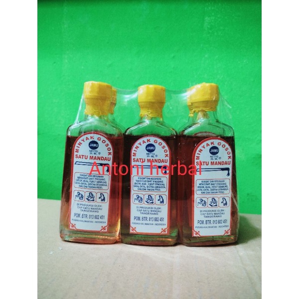 Jual Minyak Gosok Satu Mandau paket 6botol | Shopee Indonesia