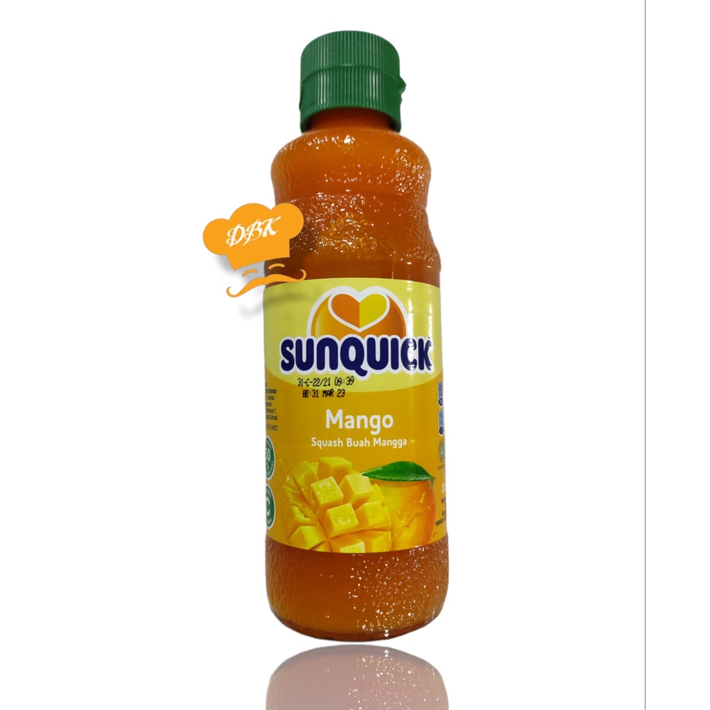 Jual sirup sunquick mangga 330ml / manggo syrup cocok untuk yoghurt ...