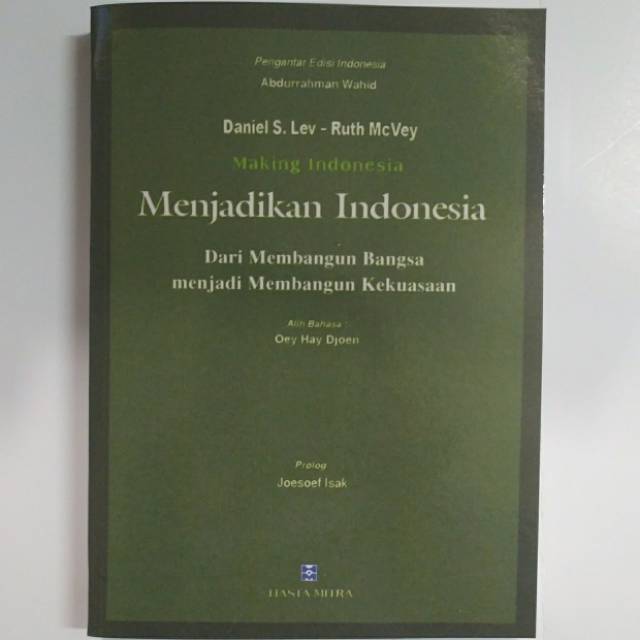 Jual MENJADIKAN INDONESIA. Daniel S. Lev - Ruth Mc Vey | Shopee Indonesia