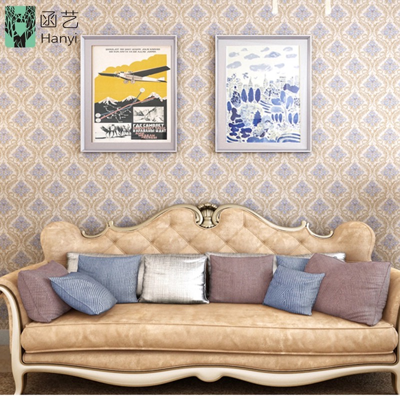 Jual Wallpaper Dinding Sticker Batik Bunga Biru | Shopee Indonesia