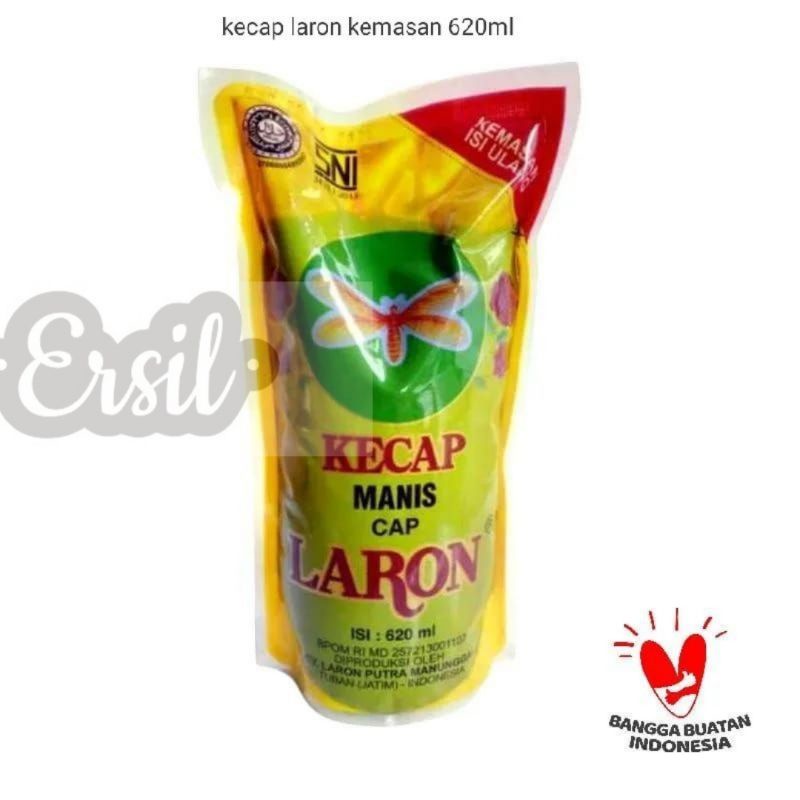 Jual KECAP LARON/KECAP MANIS CAP LARON 620ML | Shopee Indonesia
