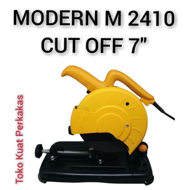 Jual Mesin potong besi mini MODERN cut off 7" garansi resmi M 2410 ...