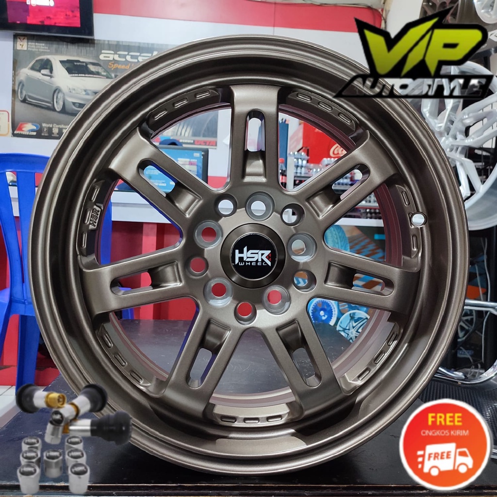Jual Velg Racing Hsr R16 Baut Sienta Avanza Xenia Terbaru Wish Corona HSR DAIMON R16 Lebar 7 Pcd ...