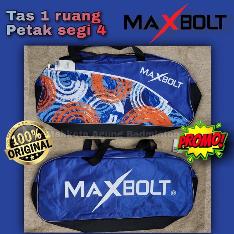Jual Tas Badminton Bulutangkis Raket maxbolt YH2004 ada termo original ...