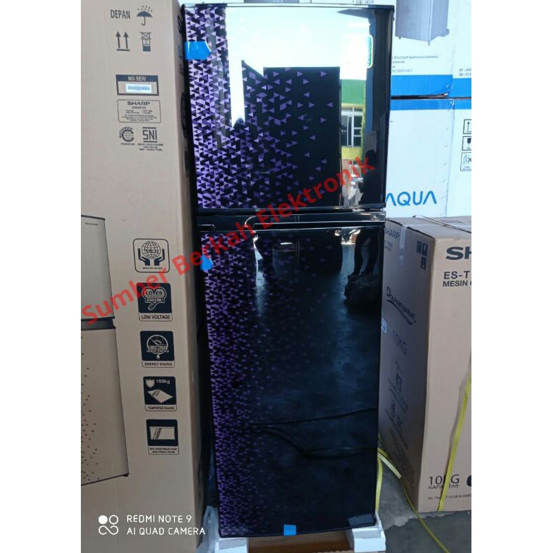 Jual KULKAS SHARP 2 PINTU - SJ 316 MG GB 256 liter low watt murah ...